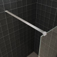 Bathxe Inloopdouche Matglas 100 cm met Muurprofiel 10 mm NANO