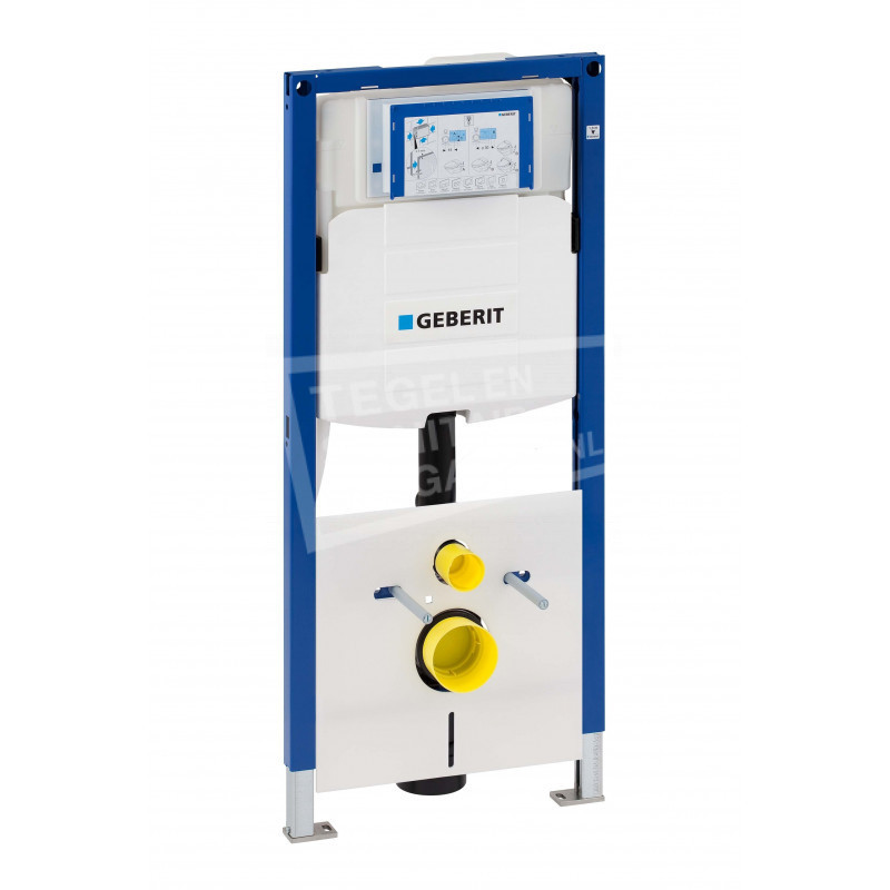 Geberit UP320 met Vesta wandcloset mat zwart met Sigma 01 zwart